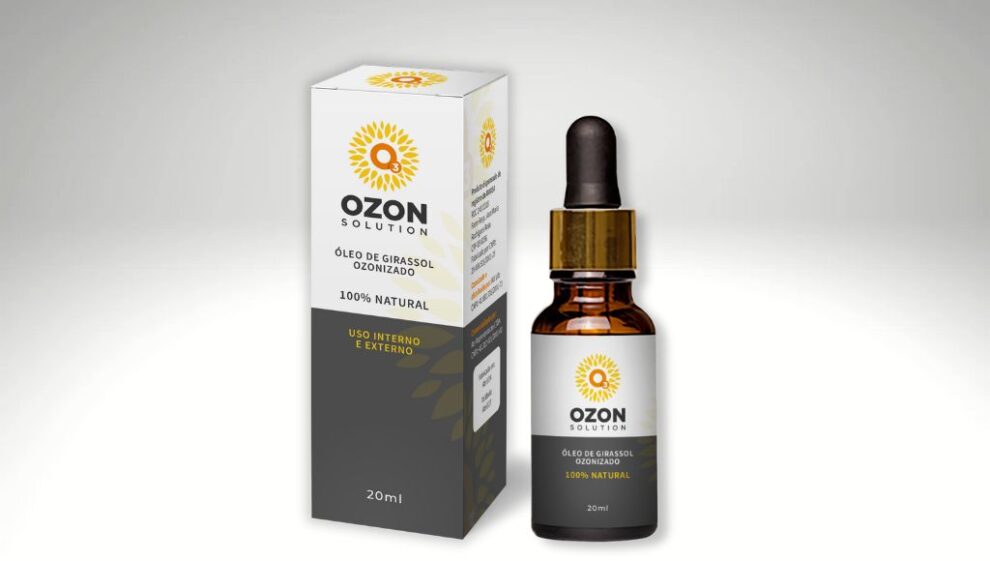 Óleo de girassol ozonizado - Ozon Solution