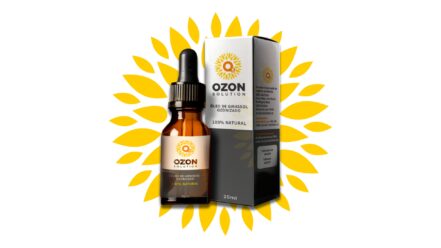 OZON SOLUTION - Óleo de Girassol 100% puro e ozonizado